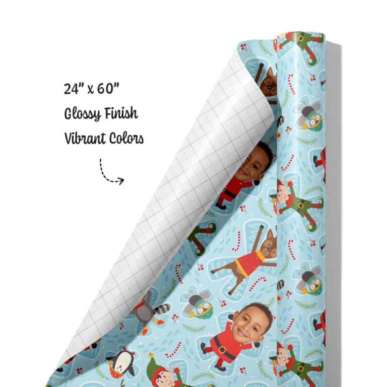 Create Your Own Cool Christmas Wrapping Paper